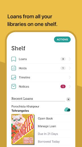 Libby, by OverDrive Android App