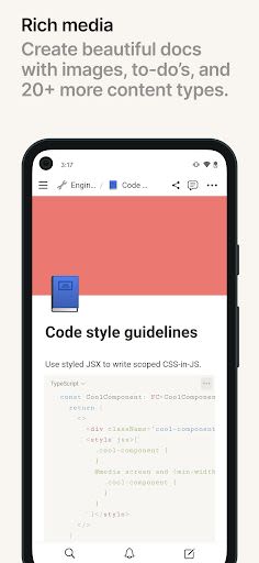 Notion - notes, docs, tasks Android App