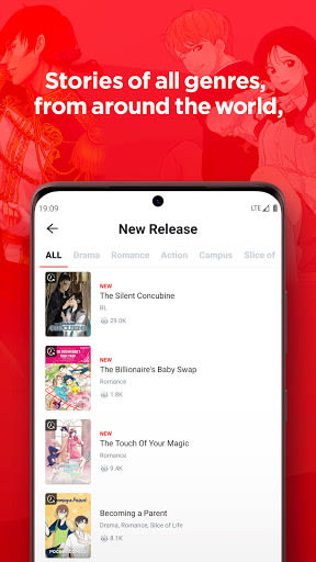 POCKET COMICS - Premium Webtoon Android App