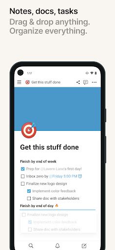 Notion - notes, docs, tasks Android App