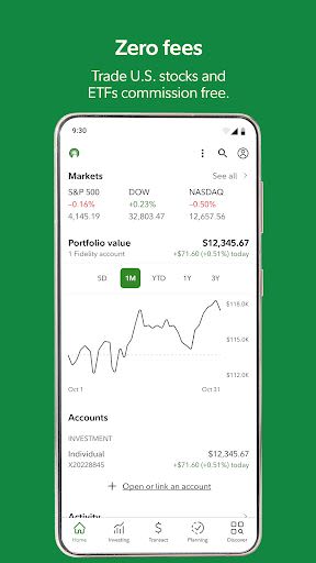 Fidelity Investments Android App
