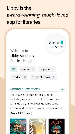 Libby, by OverDrive Android App