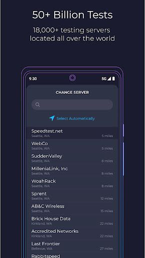 Speedtest by Ookla Android App